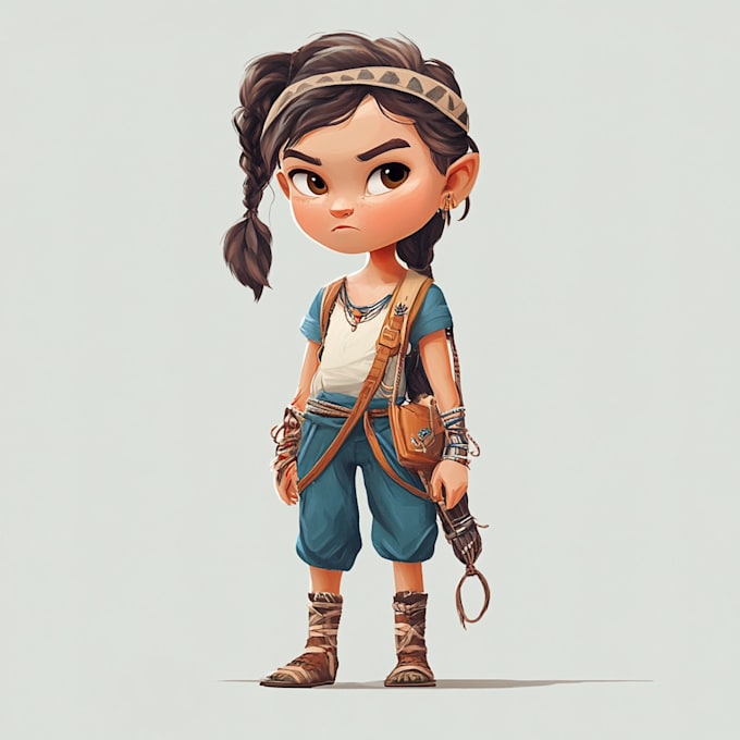 Make game character art, 2d game character art by Katheenrnett | Fiverr