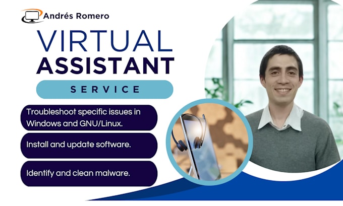 Be your virtual assistant for your computer problems by Andresargentina ...