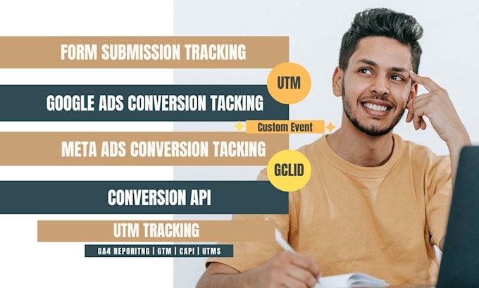 Conversion tracking for google ads, facebook, form tracking, conversion api, utm by ...