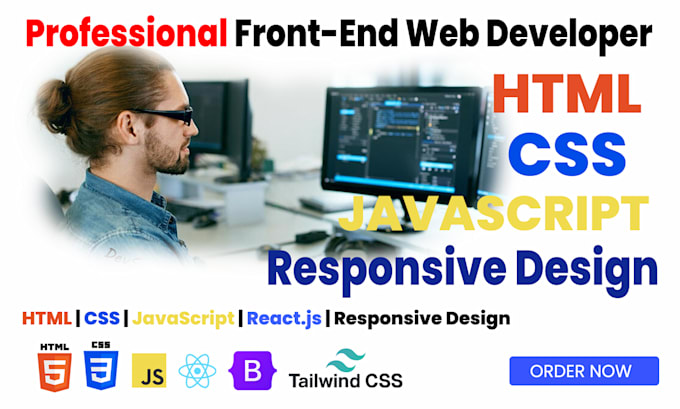 Create a professional front end website by Abusayedxstmlao | Fiverr