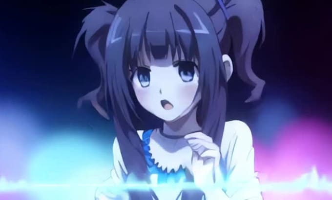 Cinematic anime sakuga style 2d animation custom 2d 3d music lyric ...