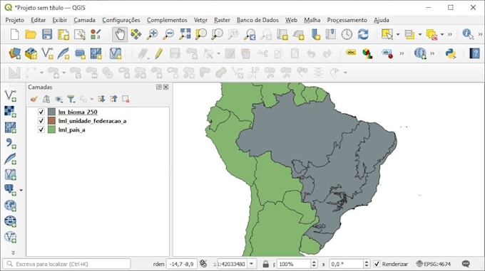 Mapeamento gis qgis arcgis e análise espacial by Dnndaniel_ | Fiverr