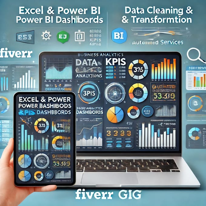 Create excel dashboard for your ease of business by K_raviteja | Fiverr