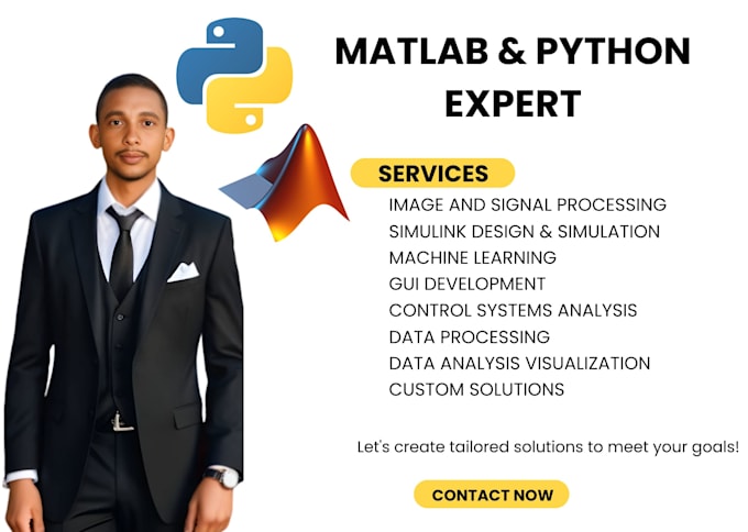 Do image and signal processing by using matlab and python by Mrwaqarali | Fiverr