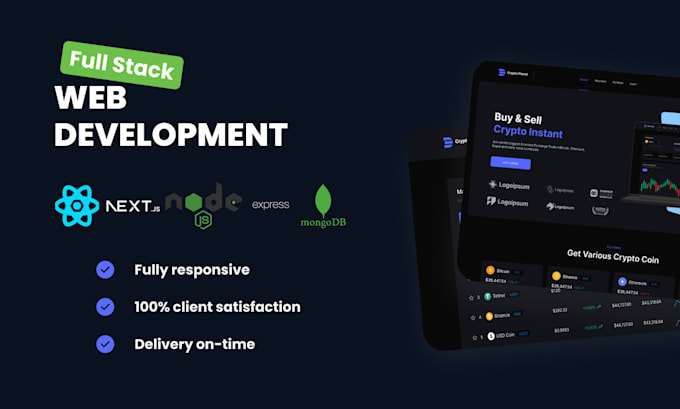 Build a dynamic web app using mern stack and next js by Kavindadewmith | Fiverr