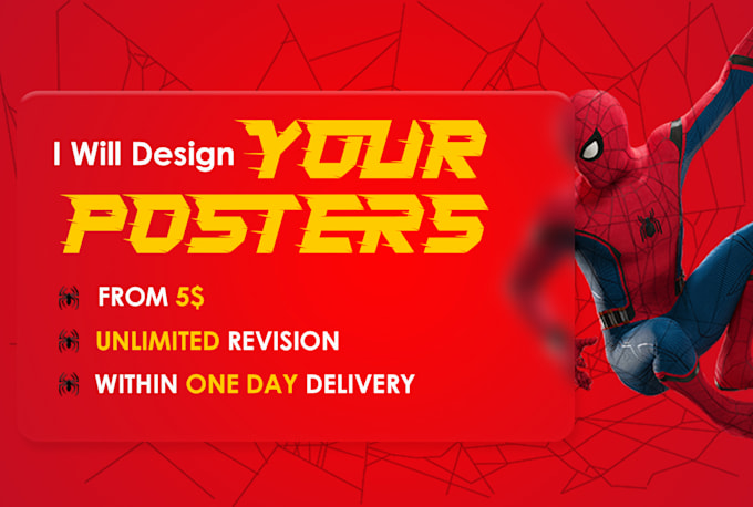 Design your digital and print ready posters by Prakash_81 | Fiverr