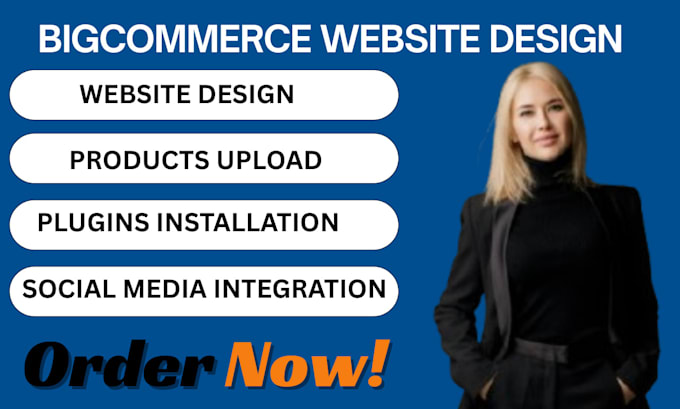 Design and redesign a bigcommerce website with 15 products upload and ...
