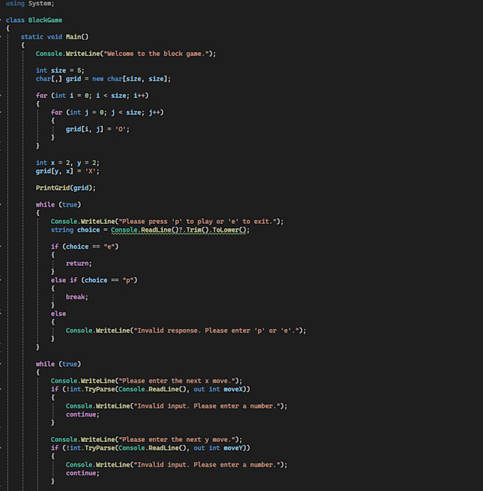 Code custom chash or python scripts for your project by Samlcamp | Fiverr