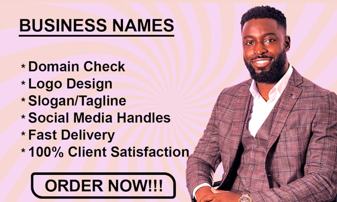 Create exclusive business names for your brand by Musa_johnson | Fiverr