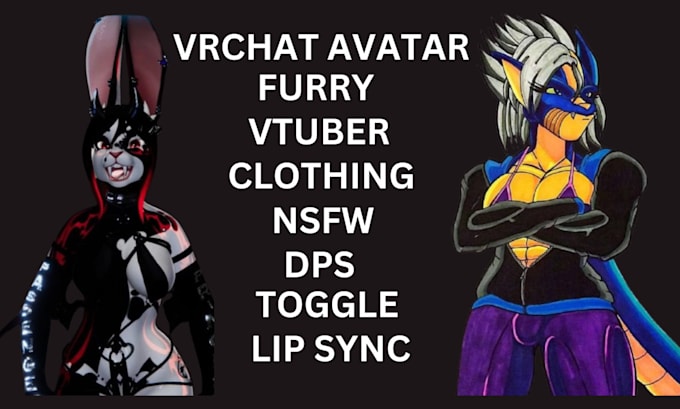 Do vrchat avatar model, furry avatar, vrc avatar, vrc furry, vrc ...