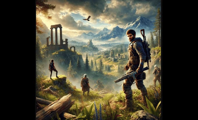 Make custom steam capsule for your game by Wisdom_cgi | Fiverr