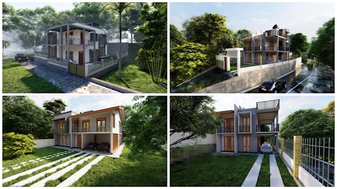 Convert your 2d drawings into realistic 3d sketchup models by Dumalk ...