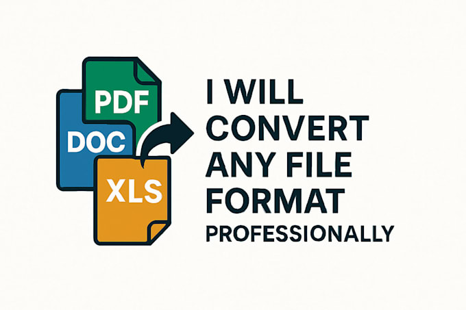 Convert files in any format possible by Tectff | Fiverr