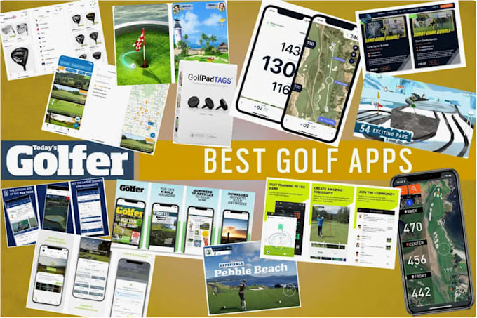 Develop golf event management app, golf booking app, golf tracking app ...
