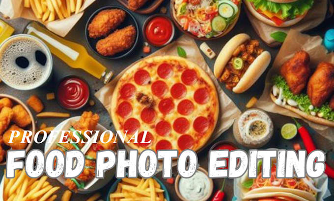 Do food photo editing, food photography, fast food logo,lightroom ...