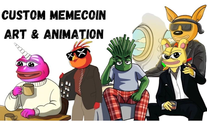 Do meme coin animation, crypto animation, meme video, funny meme coin ...