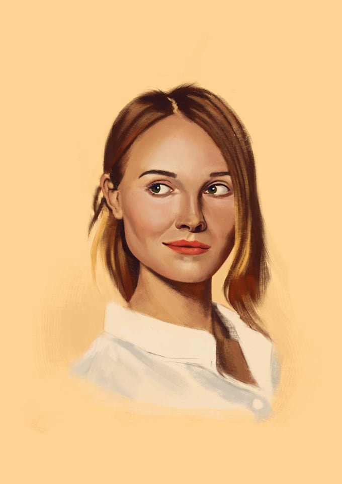 Paint portrait paintings bust and head included by Ogzkaanart | Fiverr