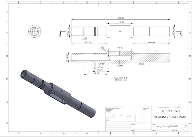Design and add custom mechanical components by Nc_3dcad | Fiverr