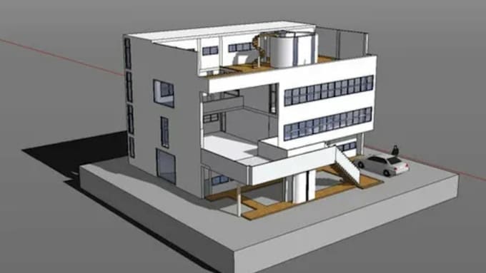 Create sketchup 3d model for anything by Arch_clara | Fiverr