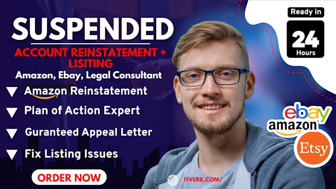 Reinstate amazon section 3 violation reactivation of amazon section 3 suspension by Zanny_exp ...