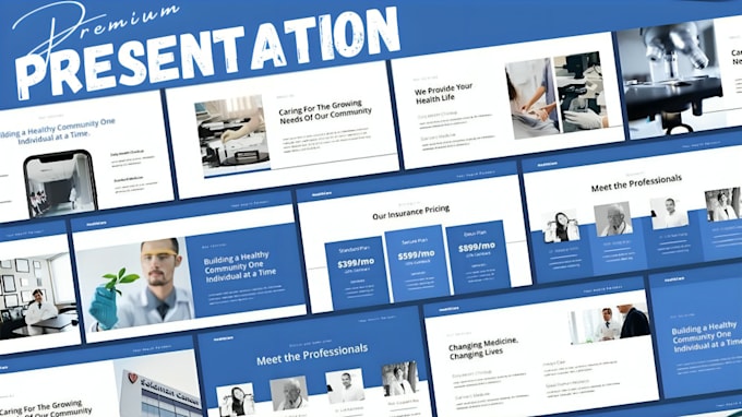 Design and redesign powerpoint, canva, and google slides presentation pitch deck by Zenthora ...