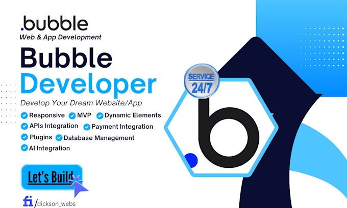 Develop bubble mvp crm app website or app in bubbble io by Dickson_webs | Fiverr
