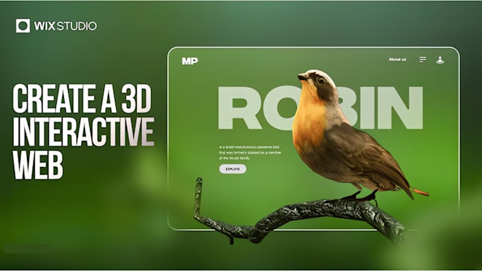 Do interactive website animation 3d interactive website scroll 3d website design by Ari_teche ...