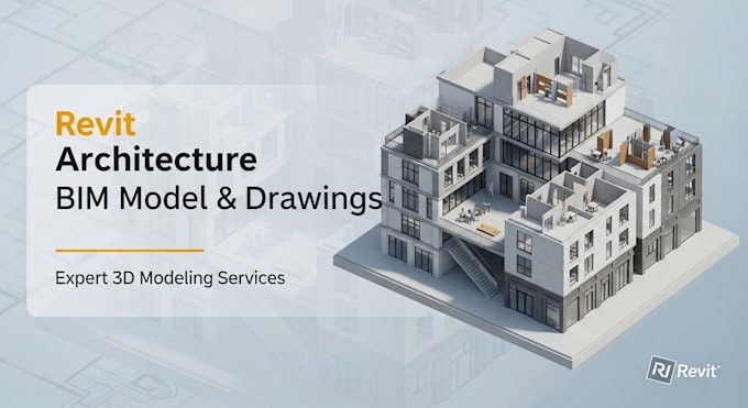 Do revit architecture bim model 3d revit bim architecture drawing revit model by Mike_jason7 ...