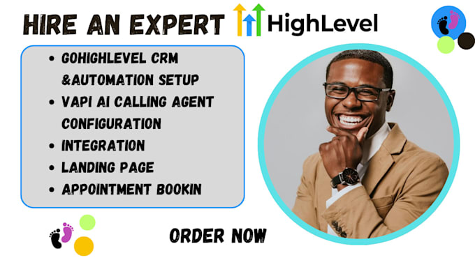 Expert gohighlevel automation, ivr, vapi ai calling agent, chatbot ...