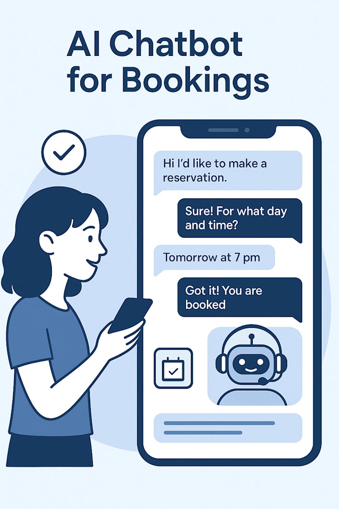 Automate your booking system using an ai chatbot by Juancarlosfabil ...