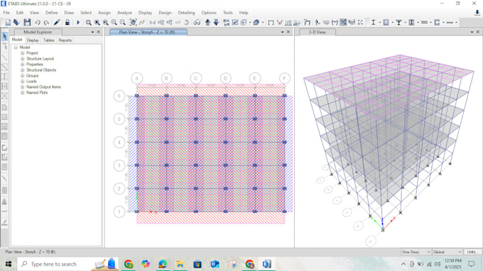 Do structural analysis and design in etabs,safe,sap2000 and stad pro by Taseen__2 | Fiverr