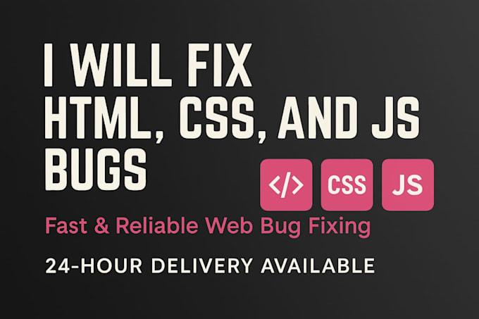 Fix Html Css Javascript Issues On Your Website By Hardikgupta769 Fiverr
