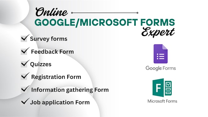 Create google forms for registration, appointments, polls by Cool_sandy | Fiverr