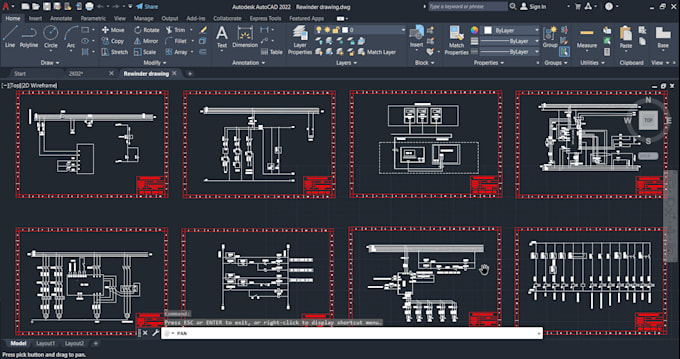 Design autocad electrical drawings by Janithd1998 | Fiverr