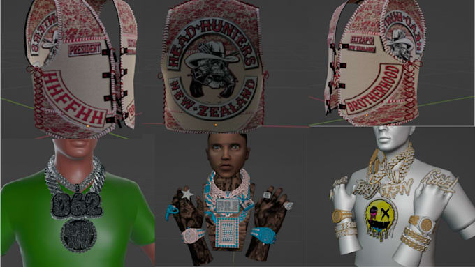 Create custom kuttes for mc fivem ready, chains, loading screen, cars ...