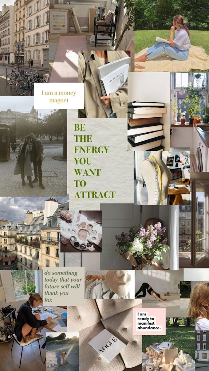 Design a personalized vision board to manifest your goals by Lorraine ...