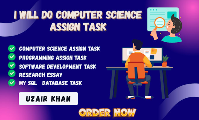 Do computer science assign task by Uzairpathan12 | Fiverr