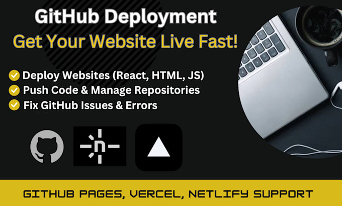 Fix github deployment issues and make your site live by Wardatayyab132 ...