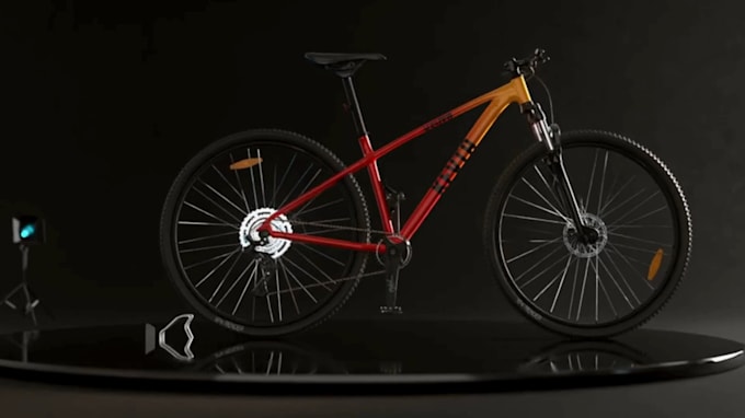 3d bicycle animation 3d product animation video ads cgi bike animation ...
