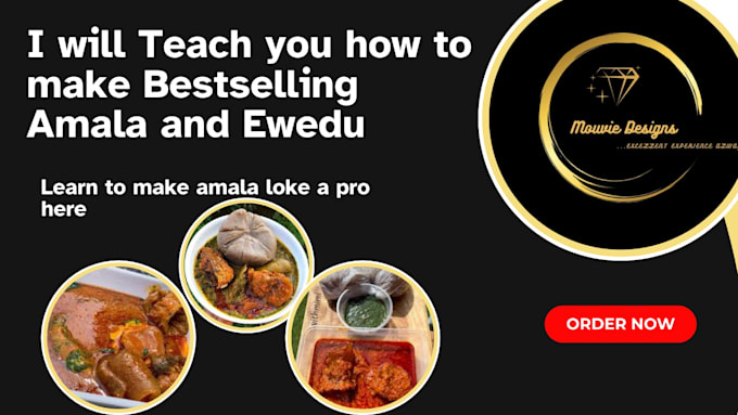 Teach how to make soft amala like a pro by Muovie_akuegbe | Fiverr