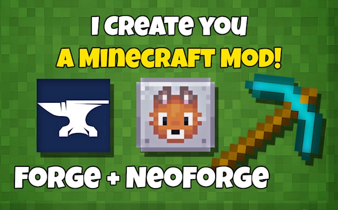 Create a custom minecraft game mod by Avokadi_mods | Fiverr