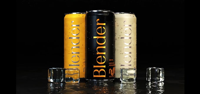 Do 3d beverage animation 3d soda animation juice cgi animation 3d can ...