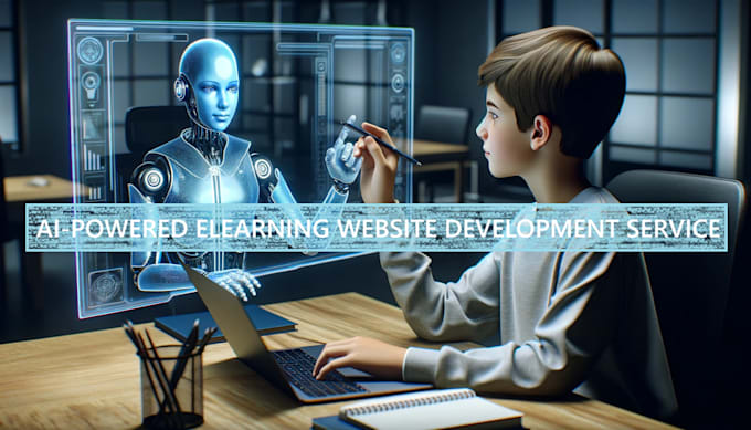 Develop custom ai elearning website, ai coaching, edtech website ...