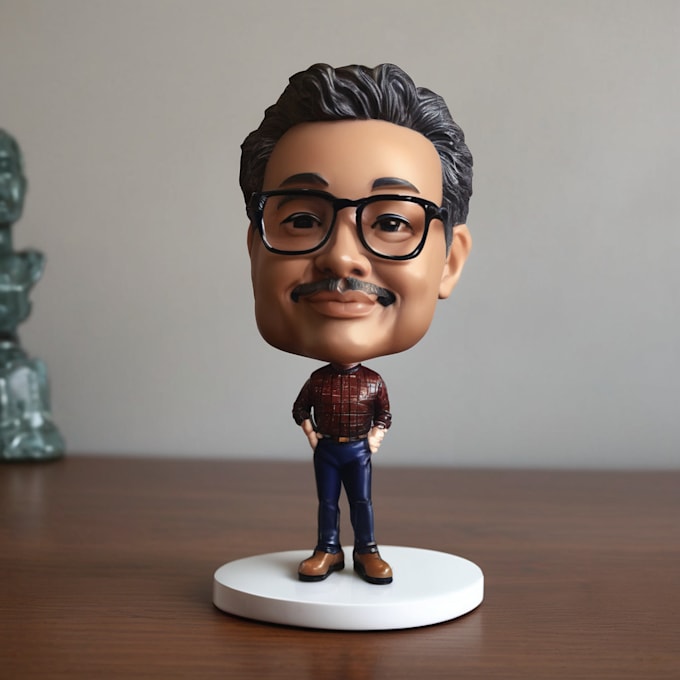 Sculpt bobblehead, 3d character, 3d modeling, 3d printing, action ...