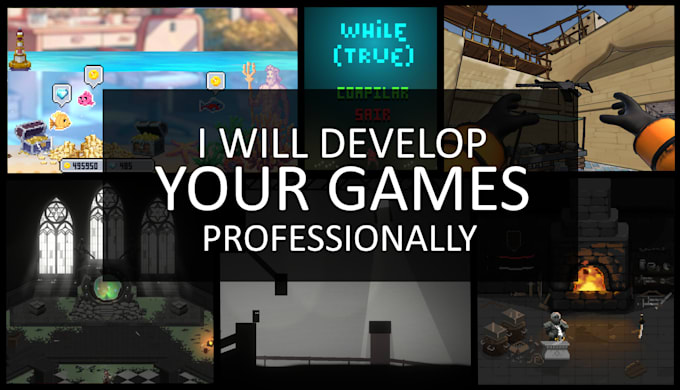 Develop your game in unity by Gabreudev | Fiverr