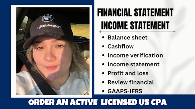 Prepare financial statements, profit and loss, balance sheet, income ...