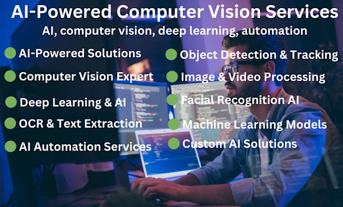 Build ai models for computer vision, deep learning, generative ai, ml, nlp by Biebajustin | Fiverr