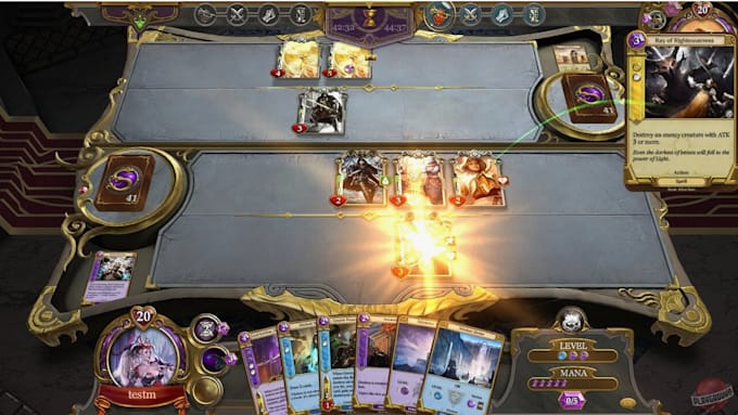 Build 2d card game design unity mobile game app development 3d card ...