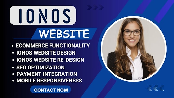 Setup ionos ecommerce website, ionos website design, ionos website redesign by Crystalsmithh ...