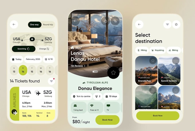 Develop high quality city tour app, travel app, mountaineering app ...